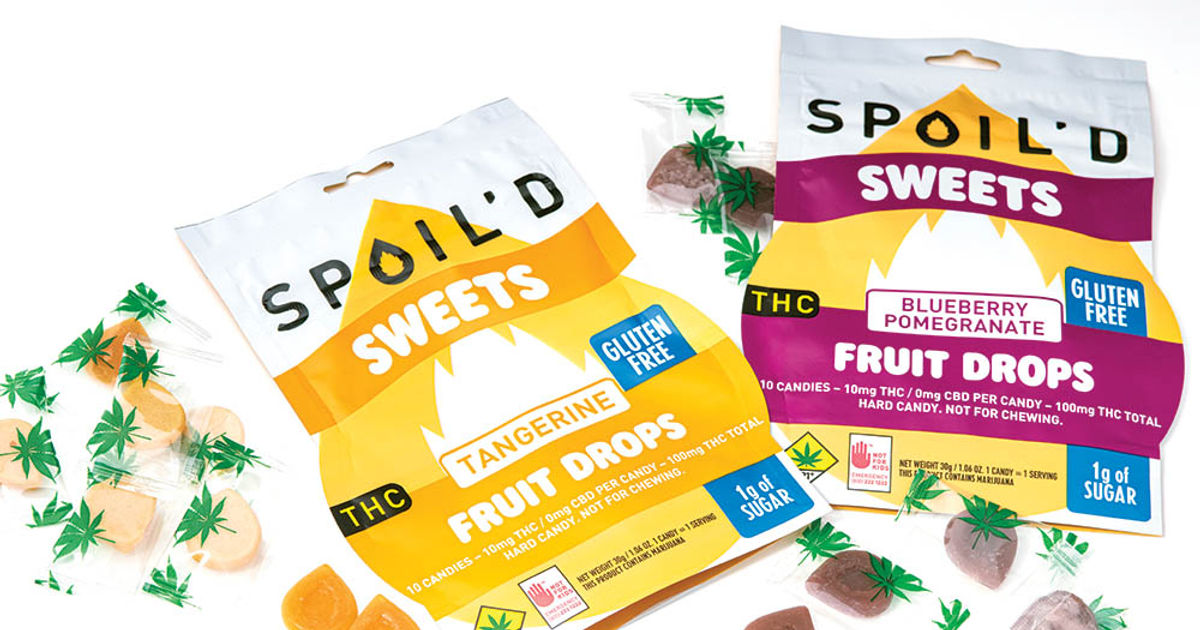 Tangerine and Blueberry Pomegranate Fruit Drops - Leaf Nation