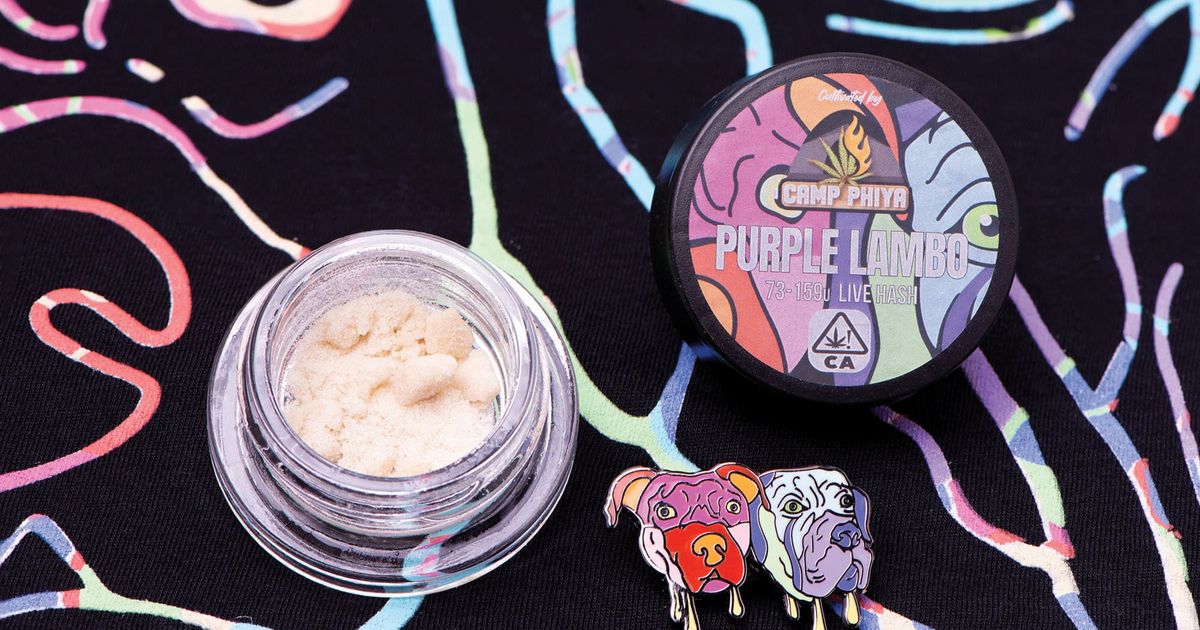 Purple Lambo Live Hash - Leaf Nation