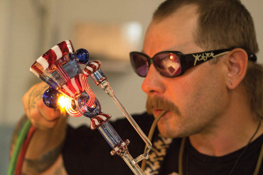 Glass Artist: JD Maplesden - Leaf Nation
