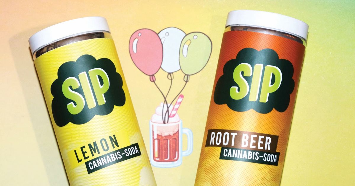 Root Beer and Lemon Cannabis Soda - Leaf Nation