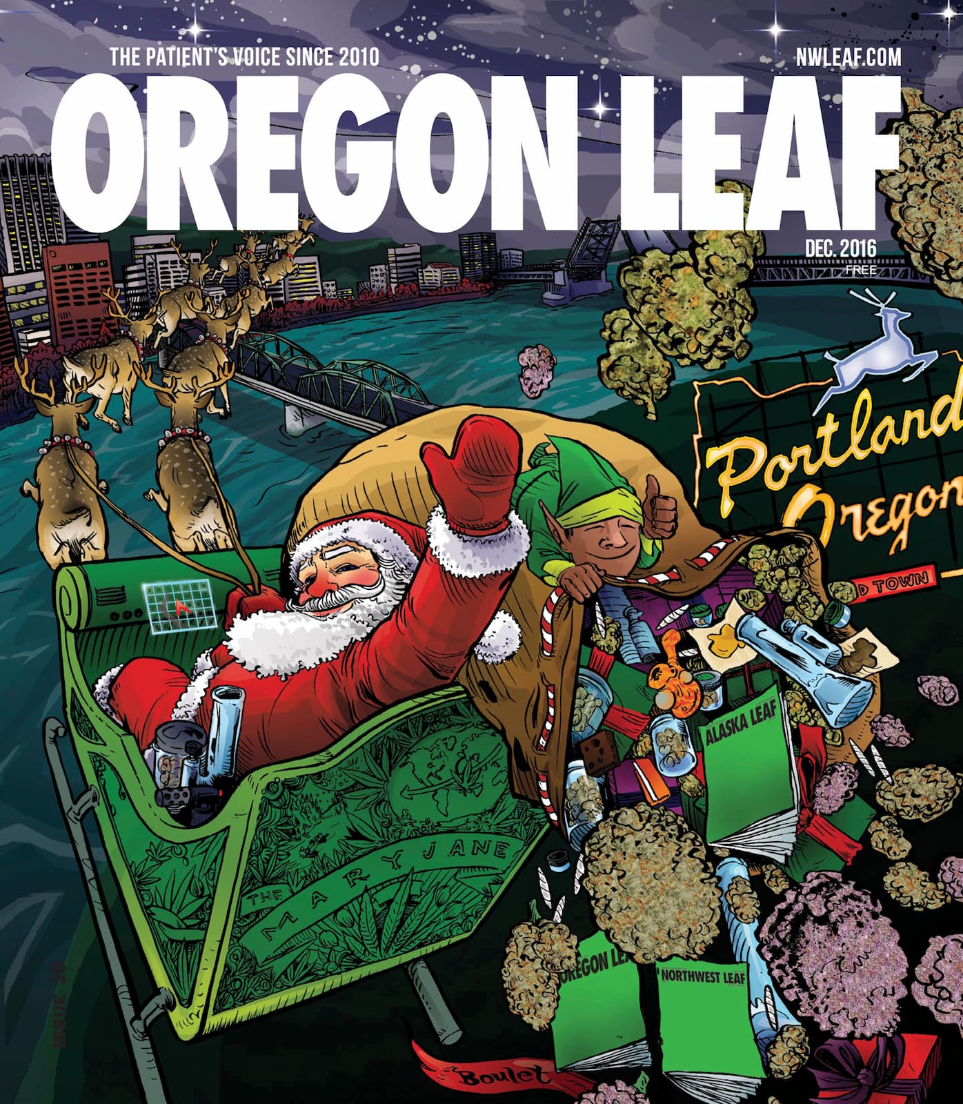Celebrating 100 Issues of Oregon Leaf! - Leaf Nation