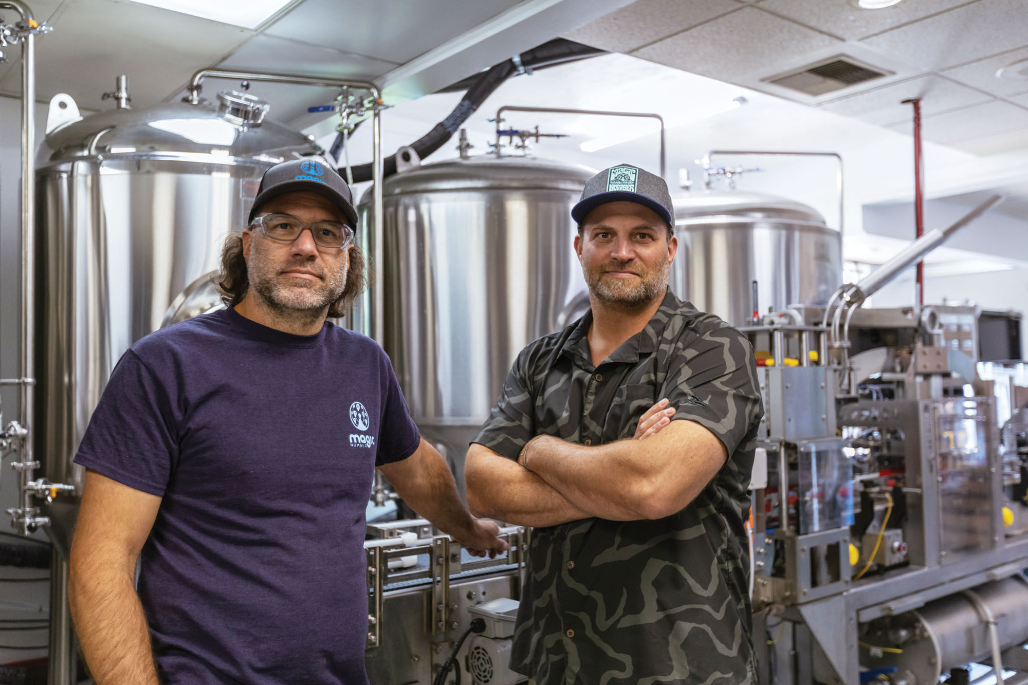 Jon Tapper and Alex Berger of Magic Number - Leaf Nation