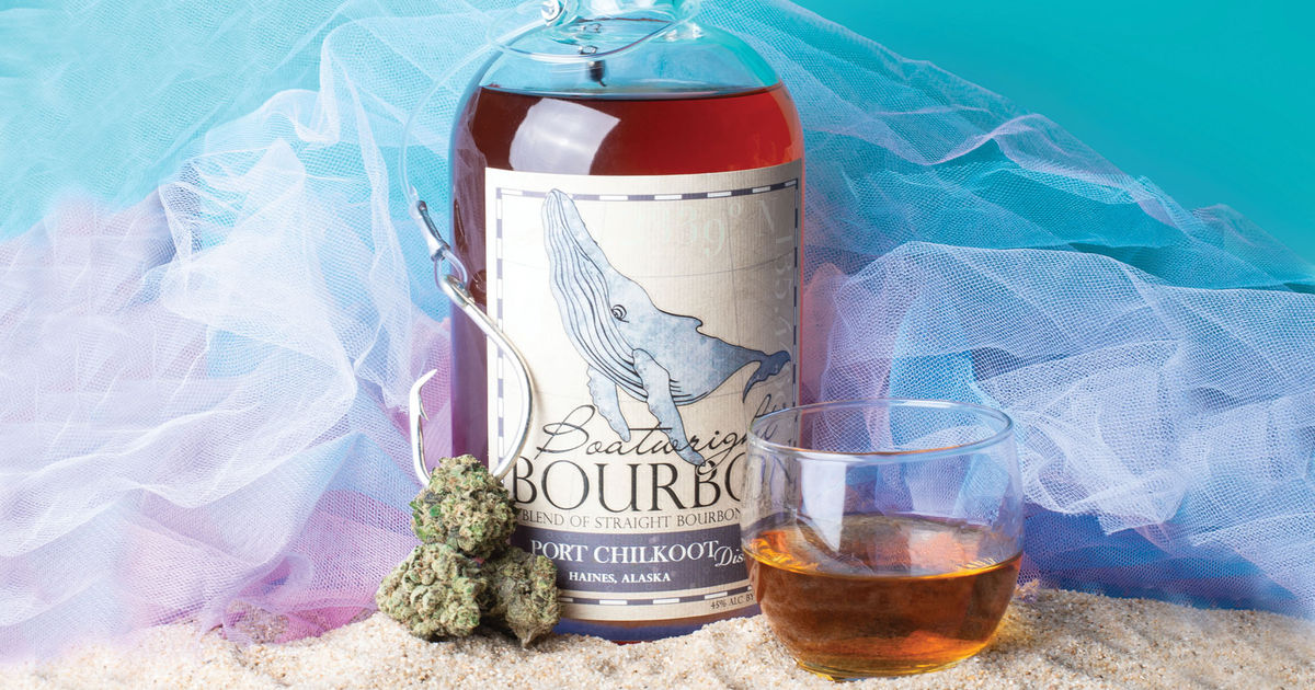 Port Chilkoot Distillery Boatwright Bourbon and Secret Garden Biker ...