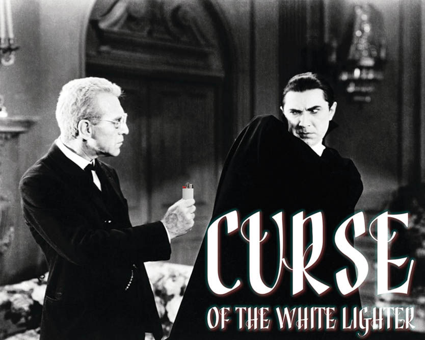 White Lighter Myth LighterBro® Silver Lighter Holder & Multi Tool